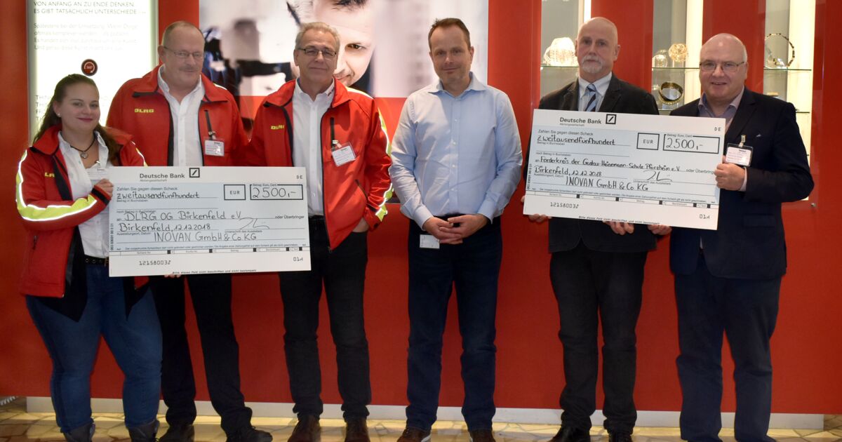 INOVAN donations 2018 - Inovan – Von Anfang an zu Ende gedacht